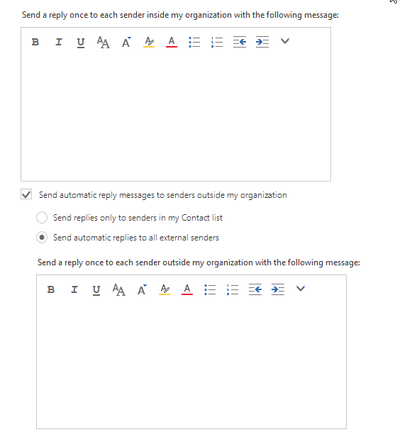 Automatic Replies (Out of Office) in Outlook Web Access - Nextech Automatic Replies (Out of Office) in Outlook Web Access - Nextech